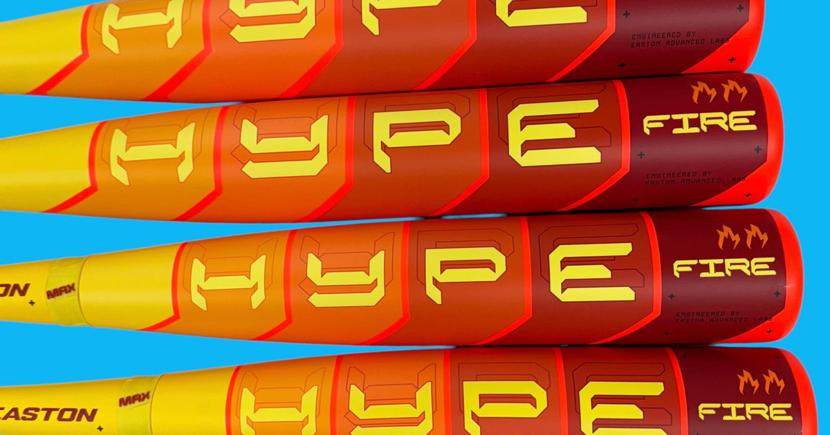 Easton Hype Fire Baseball Bats | BBCOR, USA & USSSA – CheapBats.com