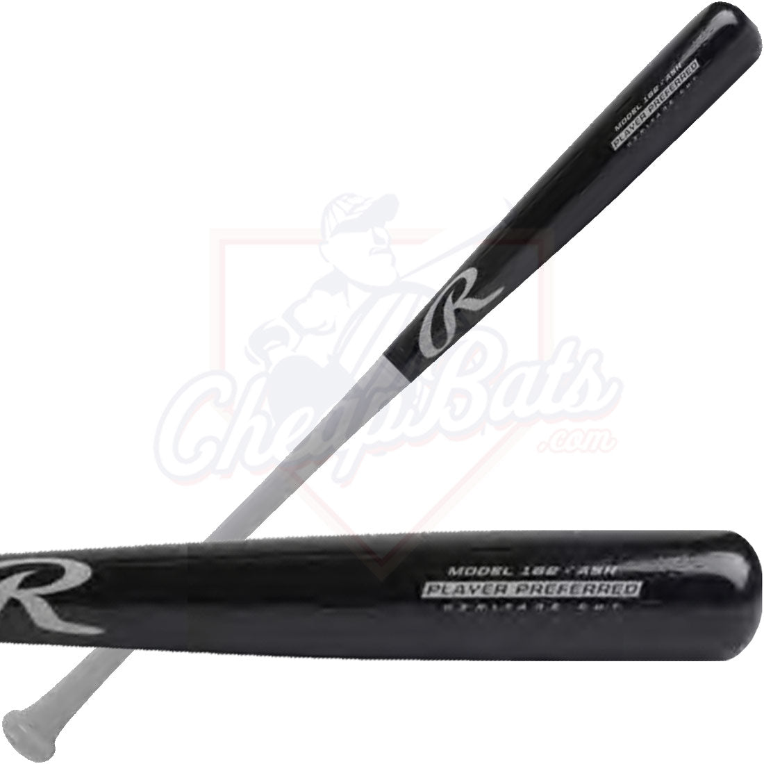 Rawlings Player Preferred Youth Ash Wood Baseball Bat RPA162Y ...
